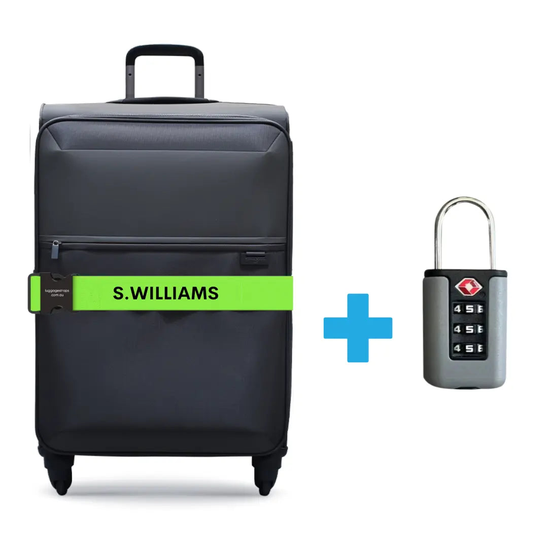 Custom Travel Bundle: Secure & Personalise Your Luggage | Luggage Straps